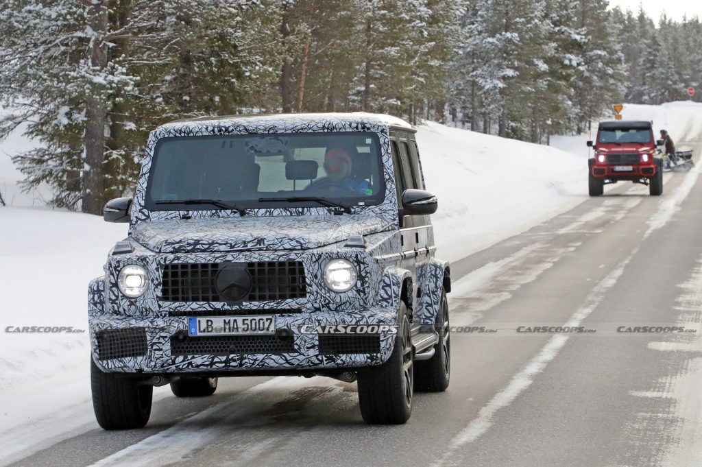 Facelifted Mercedes-AMG G63 Spotted Testing Again And With No Hybrid ...