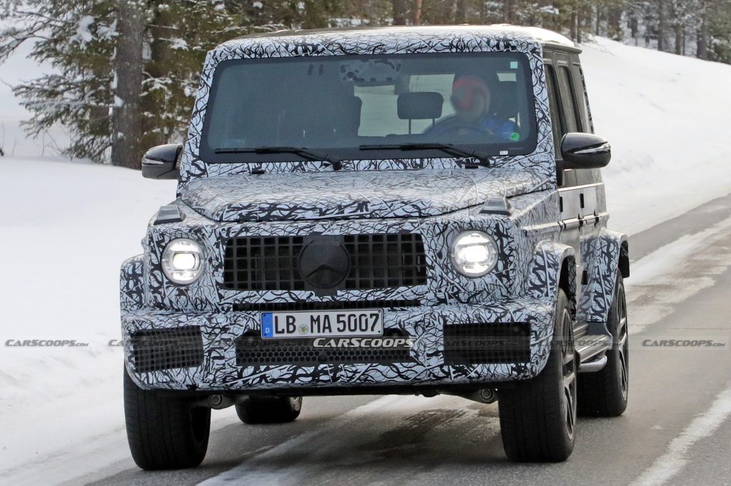 Facelifted Mercedes-AMG G63 Spotted Testing Again And With No Hybrid ...