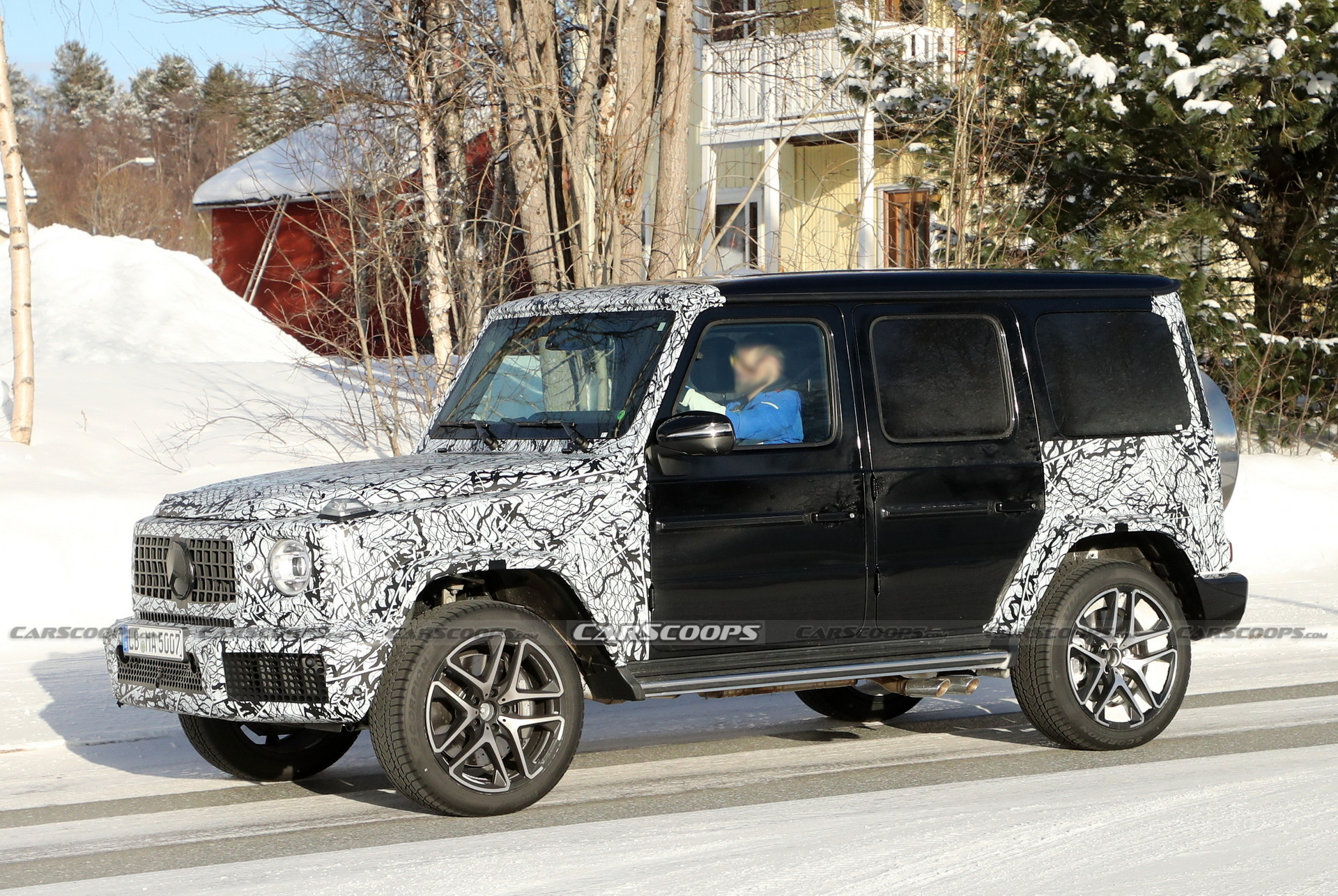 Facelifted Mercedes-AMG G63 Spotted Testing Again And With No Hybrid ...
