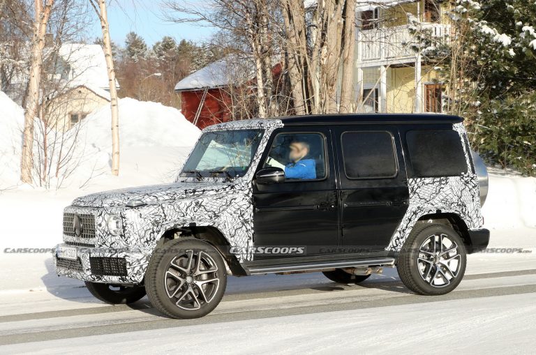 Facelifted Mercedes-AMG G63 Spotted Testing Again And With No Hybrid ...