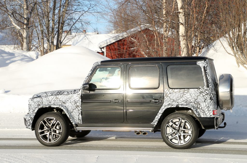 Facelifted Mercedes-AMG G63 Spotted Testing Again And With No Hybrid ...
