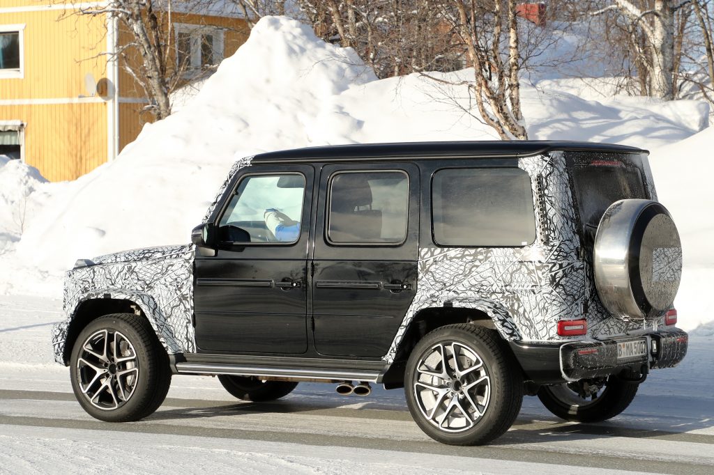 Facelifted Mercedes-AMG G63 Spotted Testing Again And With No Hybrid ...
