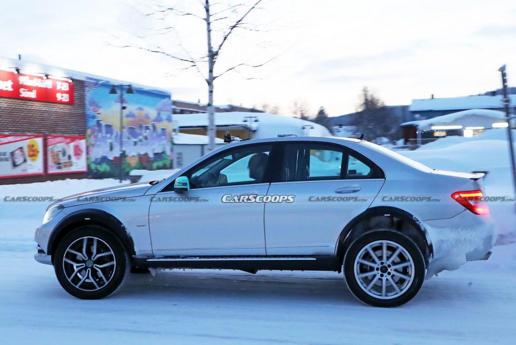 Mystery Monster Mercedes C-Class Mule Spied, Is Benz Finally Working On ...