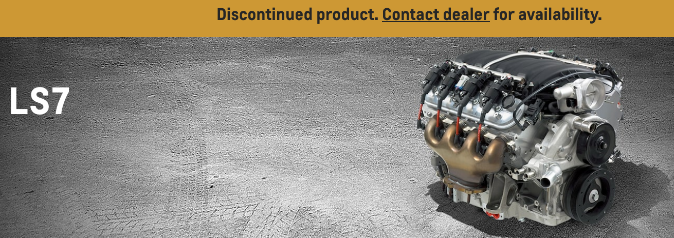 Pour One Out For Chevrolet LS7 V8 Crate Engine Because It’s Officially ...