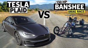 Here’s The Sketchiest Way To Beat A Tesla Model S Plaid In A Drag Race ...