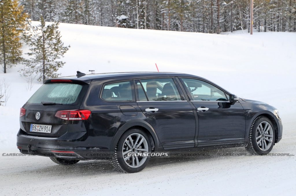 VW’s Next Passat For Europe Spotted Trying To Fit In Current Model’s ...