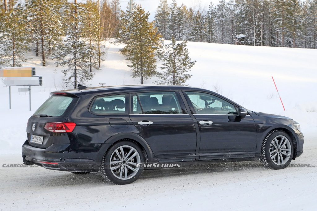 VW’s Next Passat For Europe Spotted Trying To Fit In Current Model’s ...