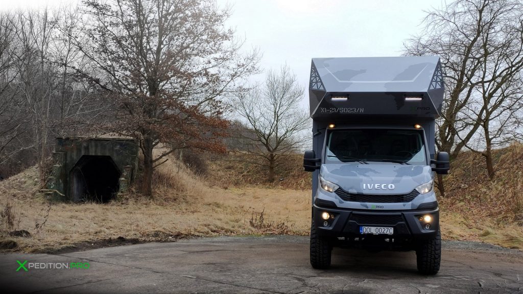 The XPro One Is A Rugged RV Inspired By Fighter Jets And Tanks | Carscoops
