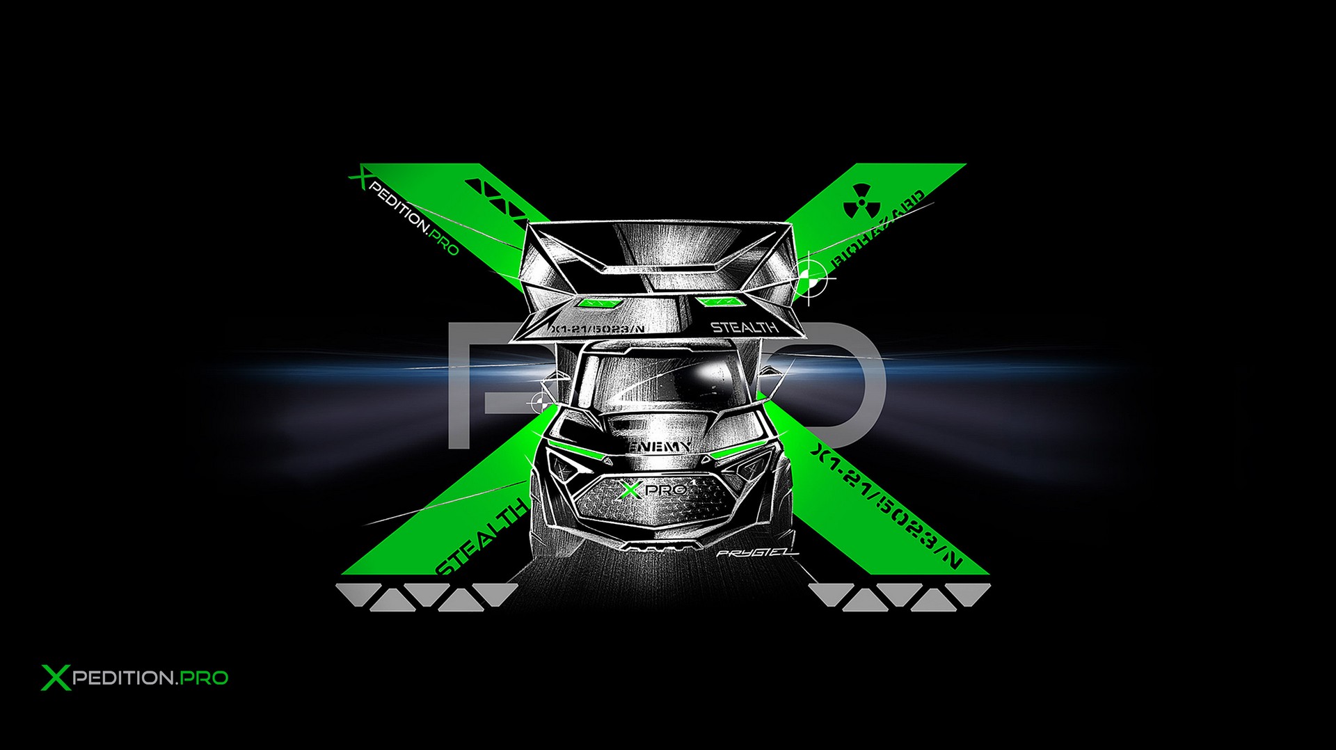 The XPro One Is A Rugged RV Inspired By Fighter Jets And Tanks | Carscoops