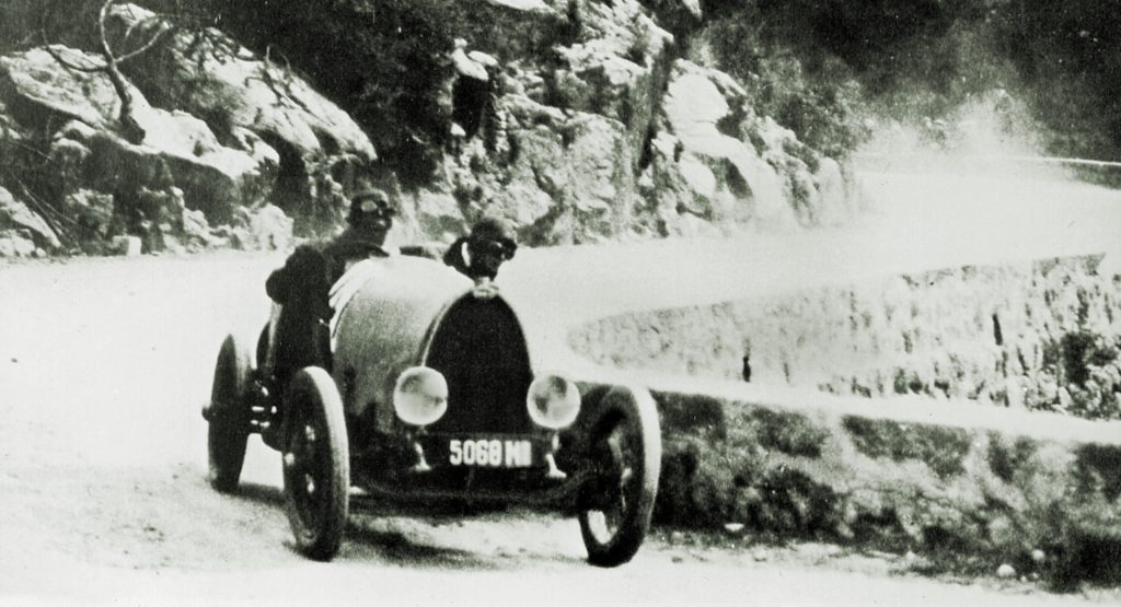 Bugatti Recreates 1922 Type 13 Victory At La Turbie Hill Climb With ...
