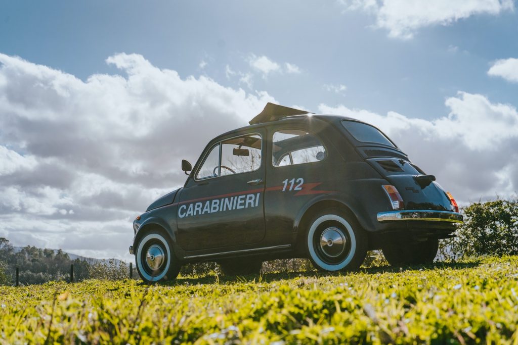 This 18 HP Fiat 500 Cop Car Is A Getaway Driver’s Dream Come True ...
