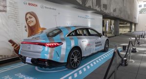 Mercedes Demonstrates Automated Valet Parking With EQS At LA Hotel ...