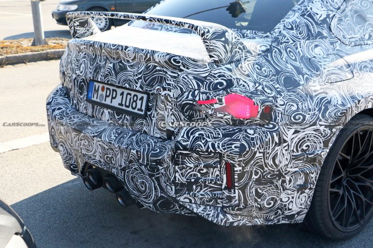2023 BMW M2 Spied Again With Those Unique M Performance Parts | Carscoops