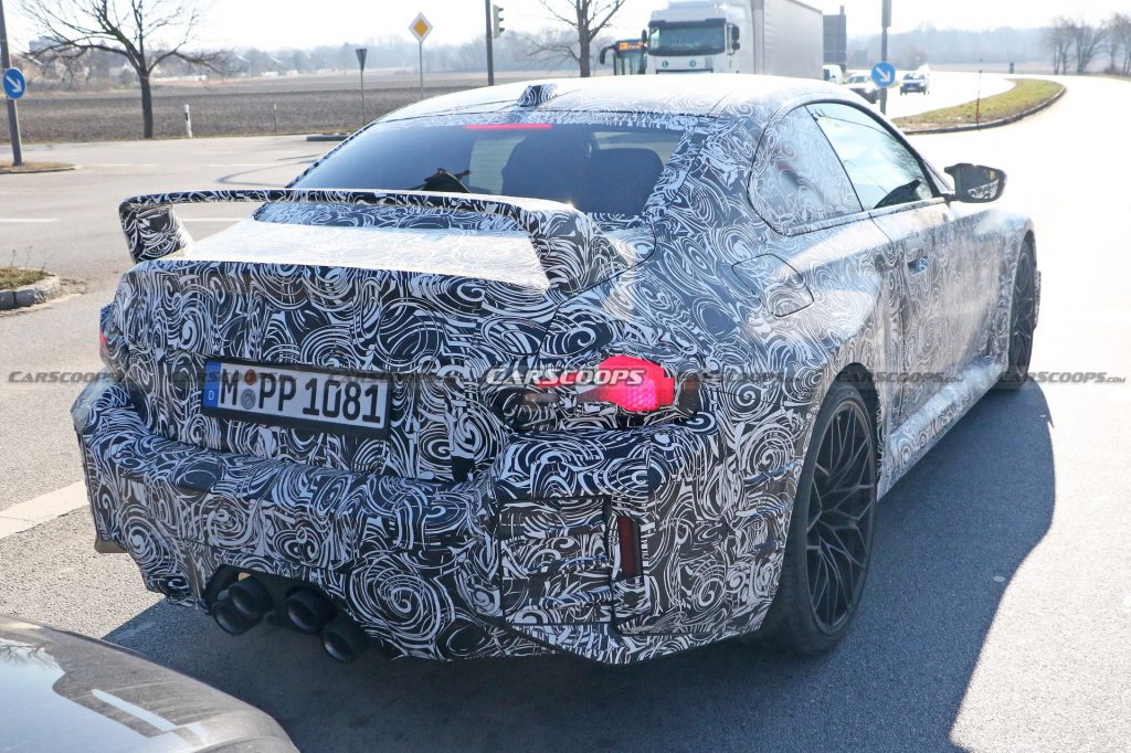 2023 BMW M2 Spied Again With Those Unique M Performance Parts | Carscoops