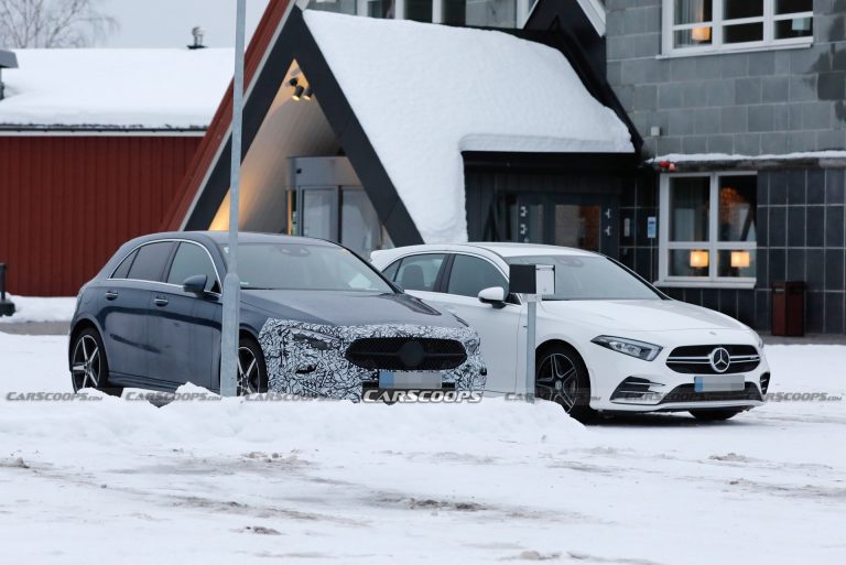 Facelifted 2023 Mercedes A-Class Plus AMG A35 And A45 Undergoing ...