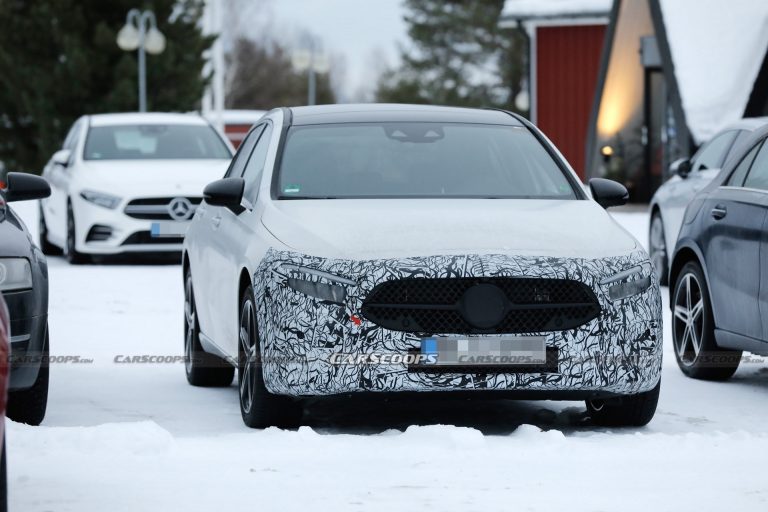 Facelifted 2023 Mercedes A-Class Plus AMG A35 And A45 Undergoing ...