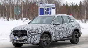 2023 Mercedes-Benz GLC Gives Us A Peek Of Its Profile | Carscoops