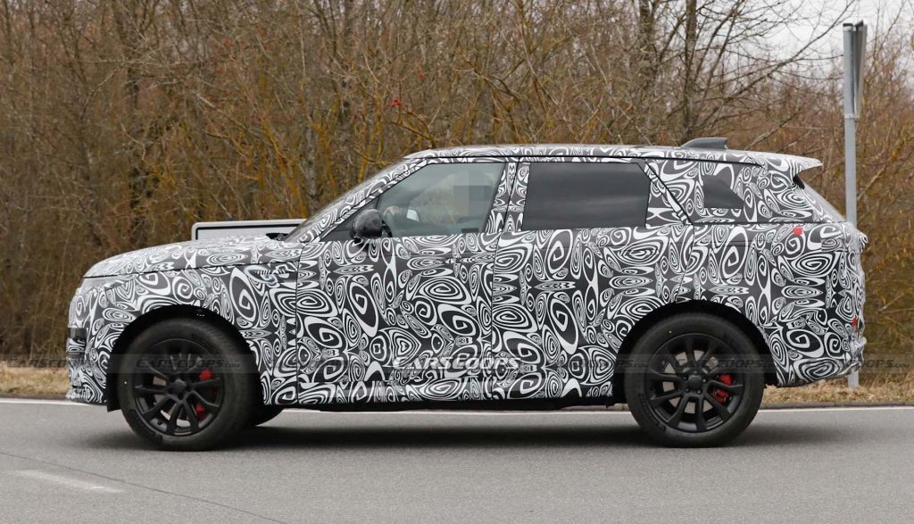 2023 Range Rover Sport PHEV Caught Testing Its Mettle In Porsche’s Back ...