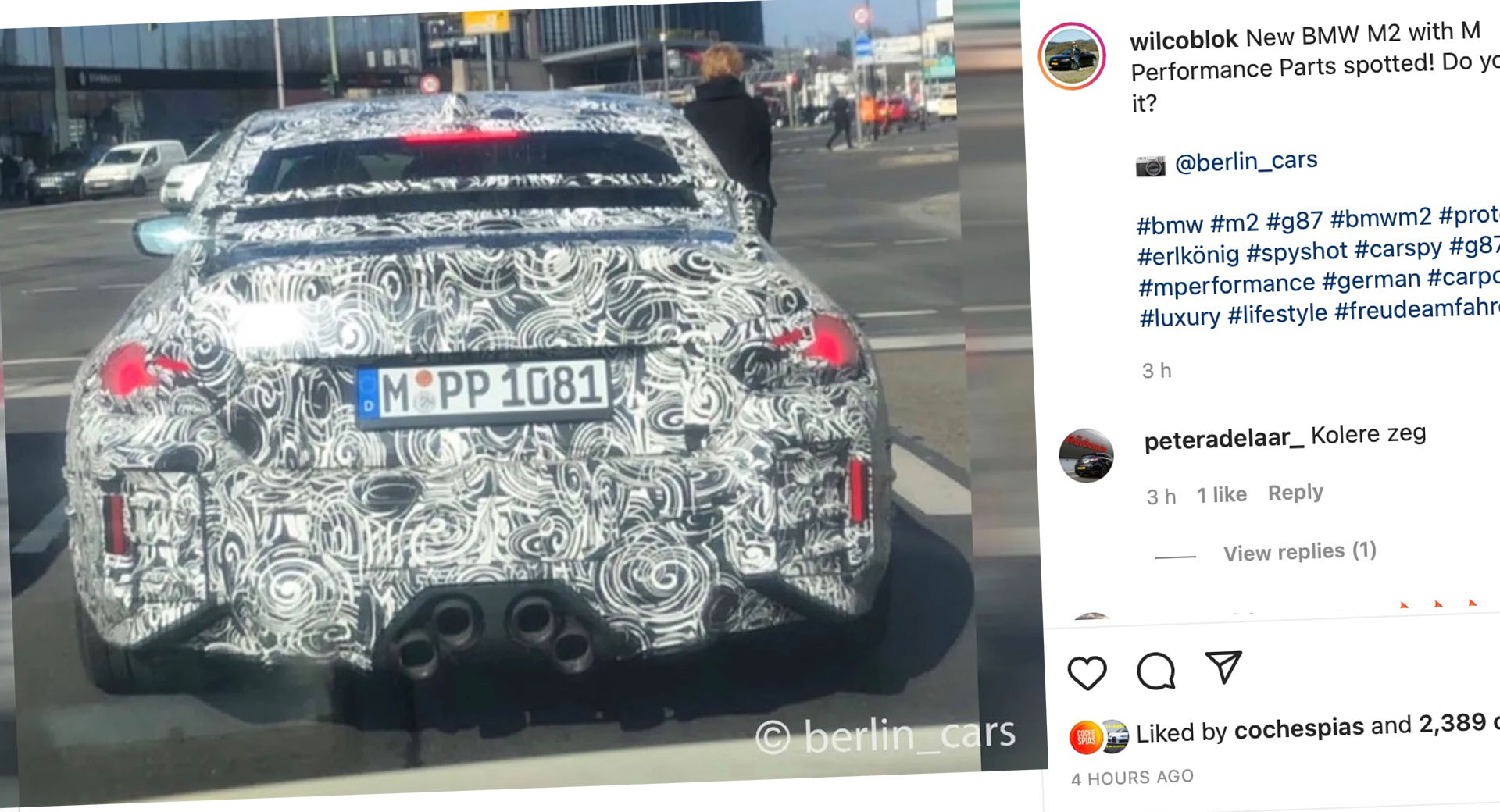2023 BMW M2 Captured With M Performance Parts, What Do You Think About ...