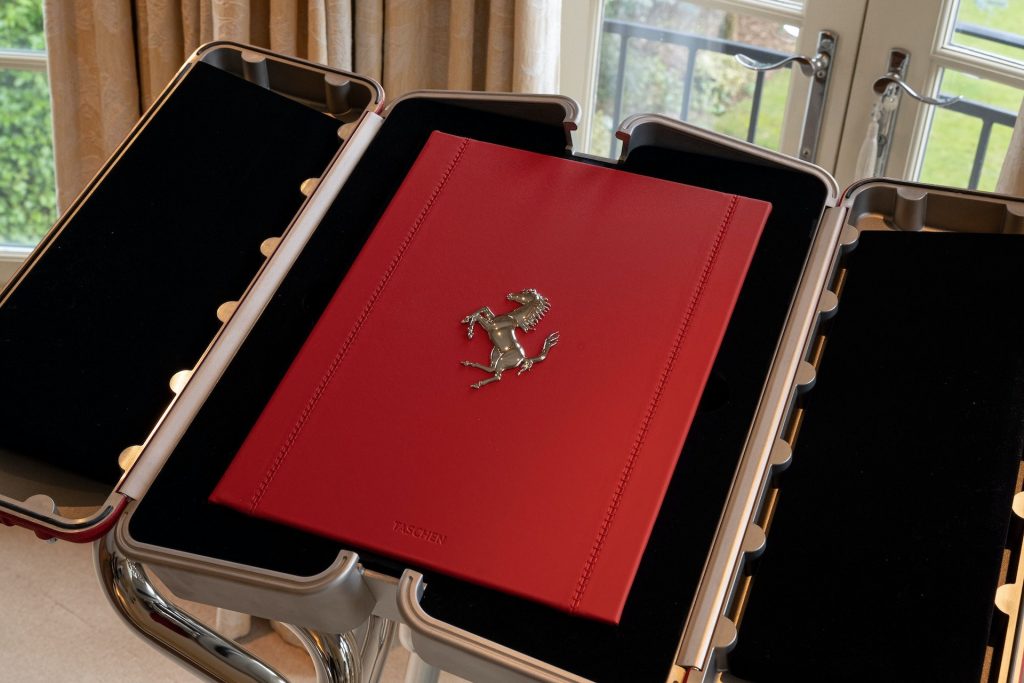 This $30,000 Ferrari Book Comes With A Stand Made From Fake Rocker ...