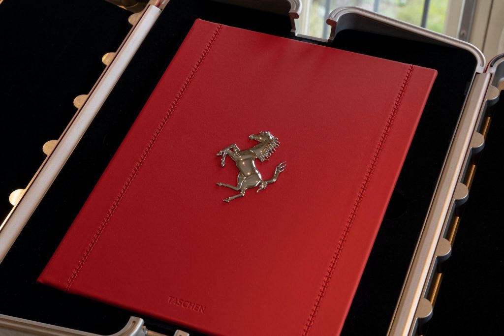 This $30,000 Ferrari Book Comes With A Stand Made From Fake Rocker ...