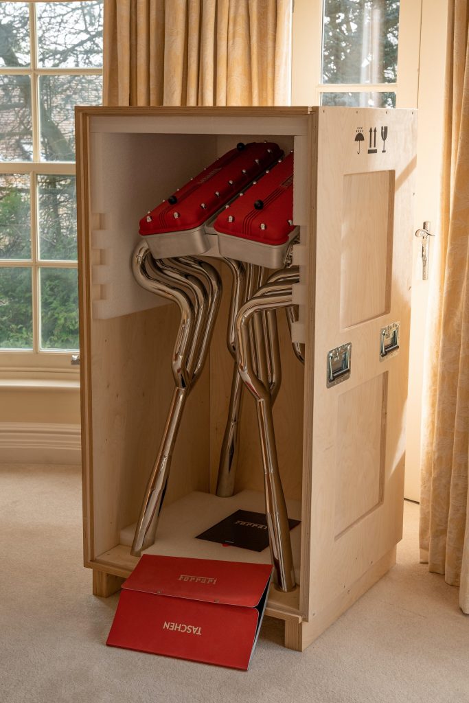 This $30,000 Ferrari Book Comes With A Stand Made From Fake Rocker ...