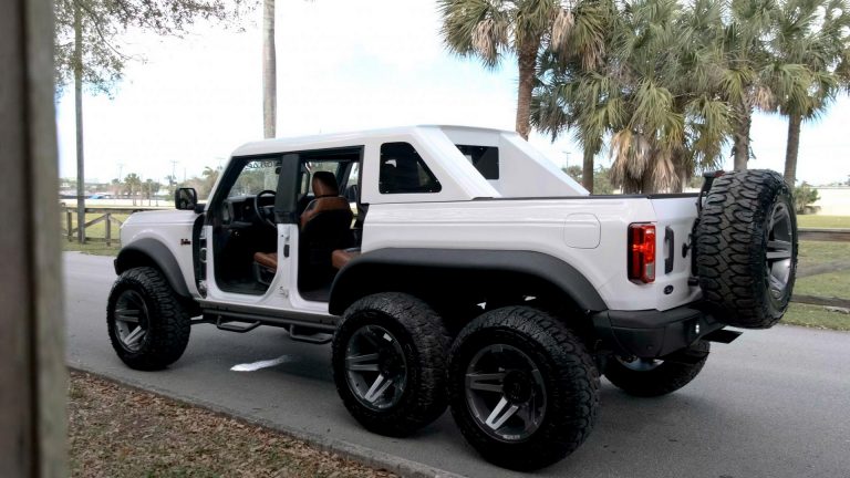 Get A Closer Look At Apocalypse’s Six-Wheeled Ford Bronco ‘Dark Horse ...