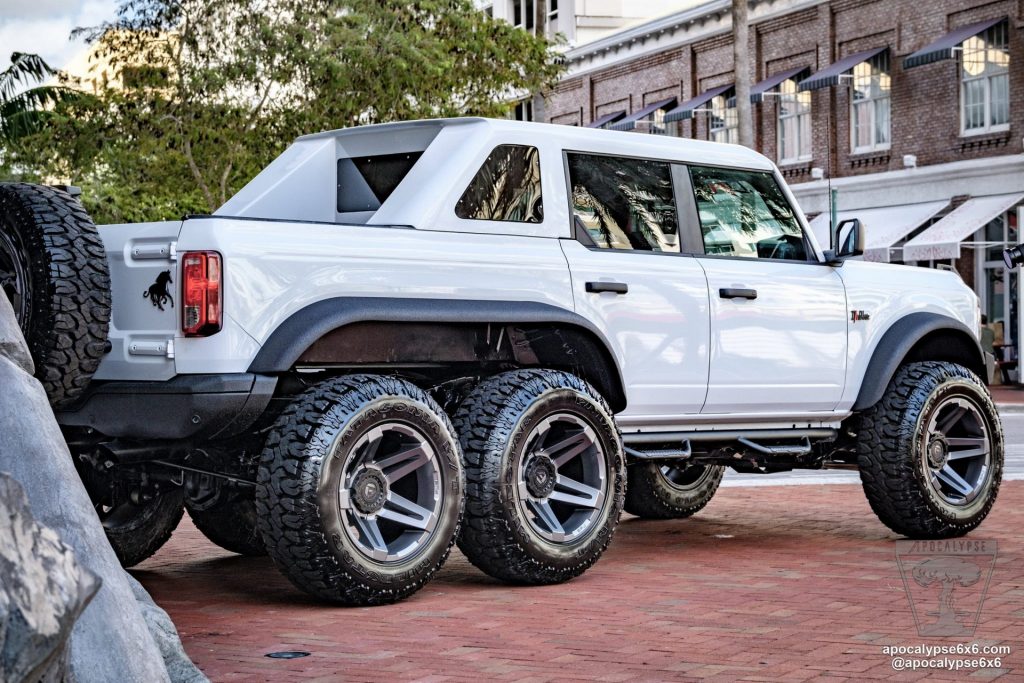 Get A Closer Look At Apocalypse’s Six-Wheeled Ford Bronco ‘Dark Horse ...