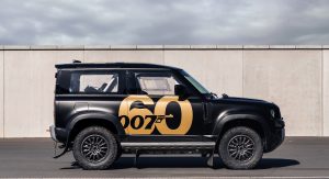 Rally-Prepped Land Rover Defender Celebrates 60 Years Of James Bond ...