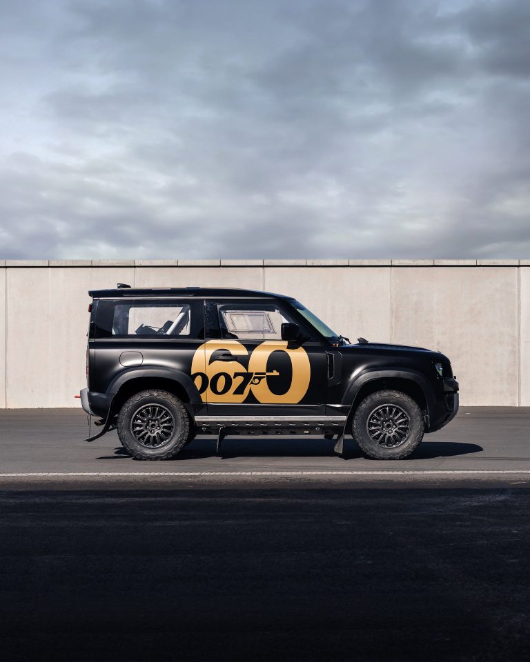 Rally-Prepped Land Rover Defender Celebrates 60 Years Of James Bond ...
