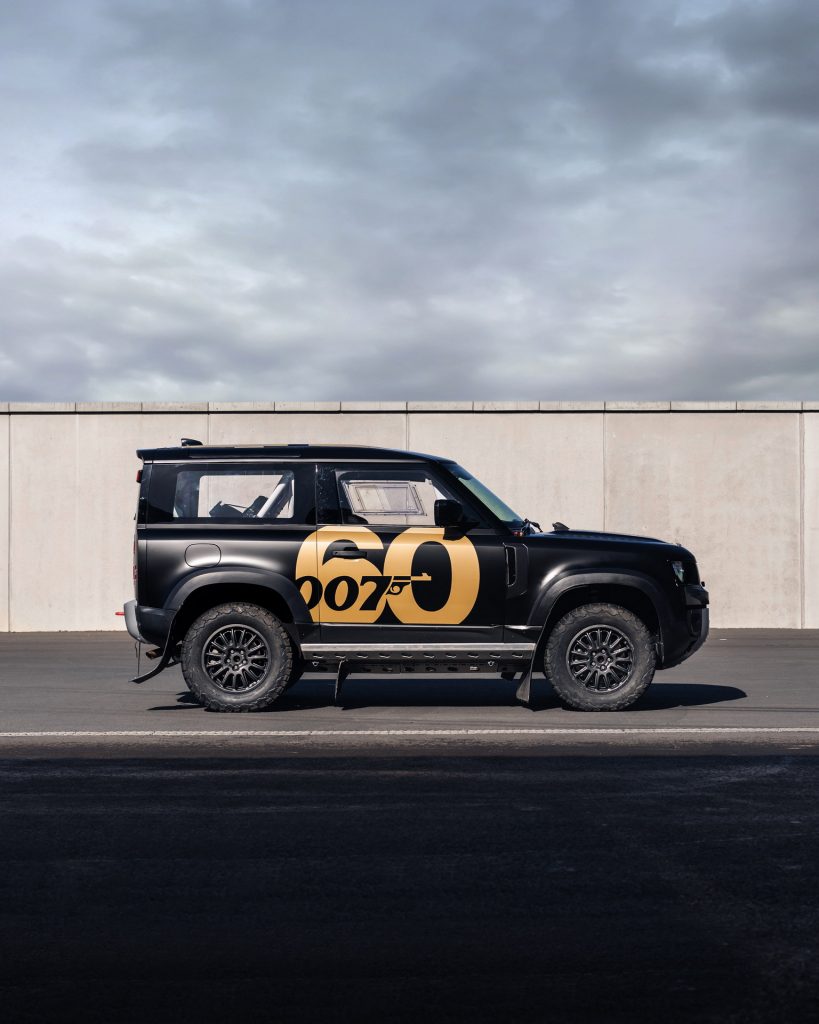 Rally-Prepped Land Rover Defender Celebrates 60 Years Of James Bond ...