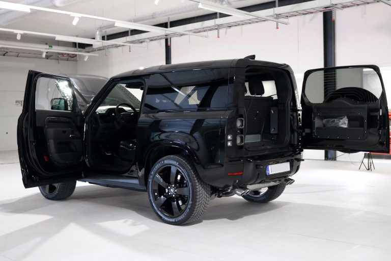 Channel Your Inner 007 With This Limited Run Land Rover Defender V8 ...