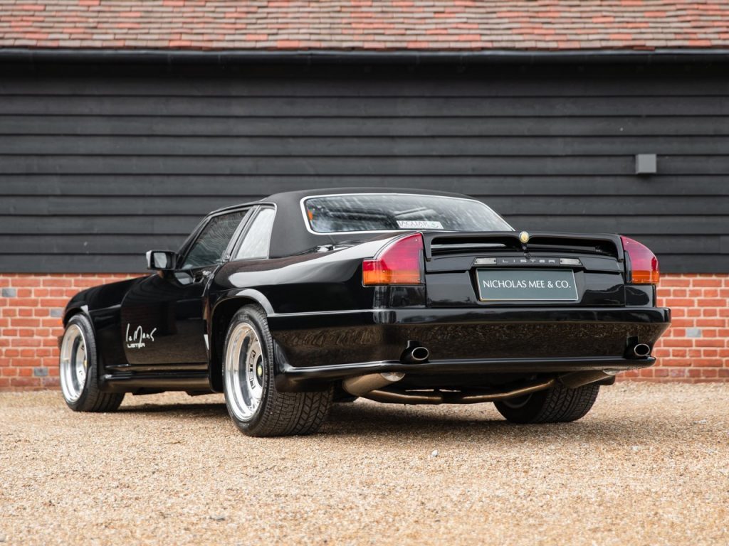 Wild 1985 Lister XJS HE Cabriolet Has A 7.0-Liter V12 With Over 550 HP ...