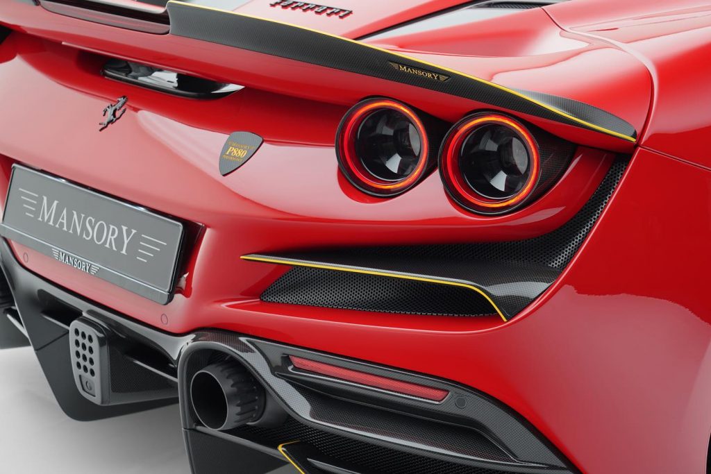 Mansory’s 880 HP Ferrari F8 Tributo Wants You To Forget The Pista ...