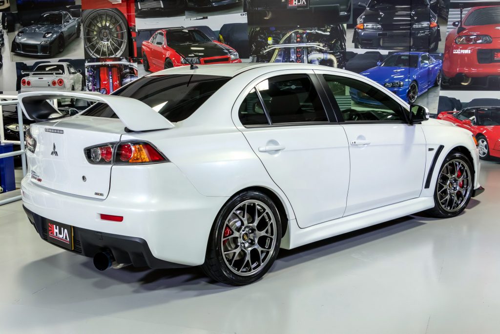 Tuned Mitsubishi Evolution X Final Edition With Just 2.8k Miles Offered ...