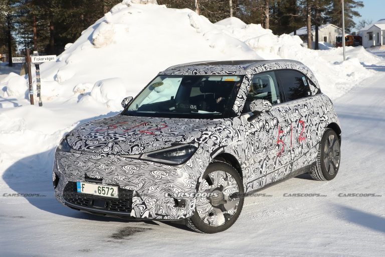 Smart #1 Electric SUV Shows Off Its Fancy Interior In Latest Spy Shots ...