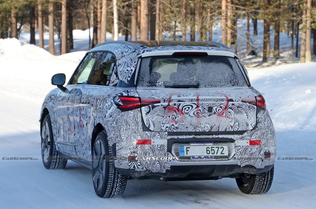Smart #1 Electric SUV Shows Off Its Fancy Interior In Latest Spy Shots ...