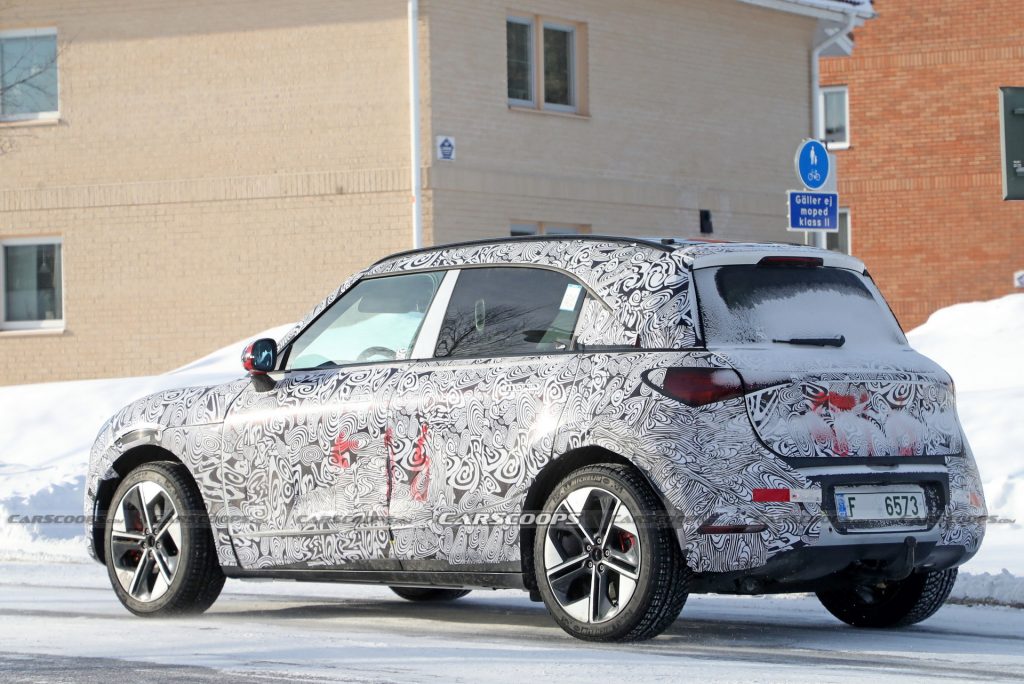 Smart #1 Electric SUV Shows Off Its Fancy Interior In Latest Spy Shots ...
