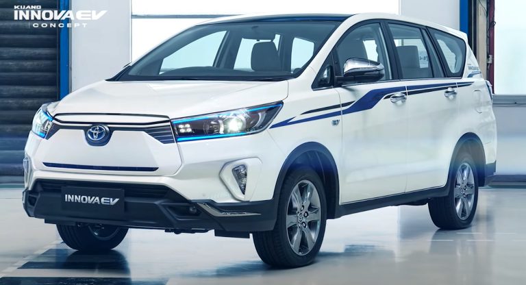 Toyota Innova EV Concept Debuts In Indonesia As An Electric Minivan ...