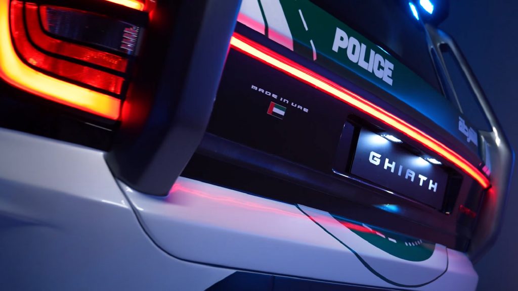 W Motors Ghiath Smart Patrol Is A Nissan-Based SUV For The Dubai Police ...