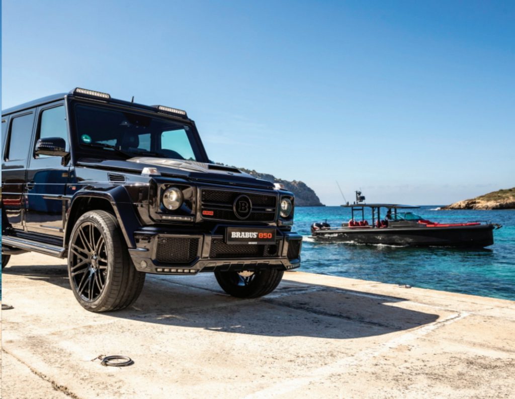 Brabus Introduces Shadow 300 Edition One Power Boat With V8 Racing ...
