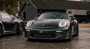 This Porsche 911 Speedster Has Gone Green Inside, Out, And All Around ...