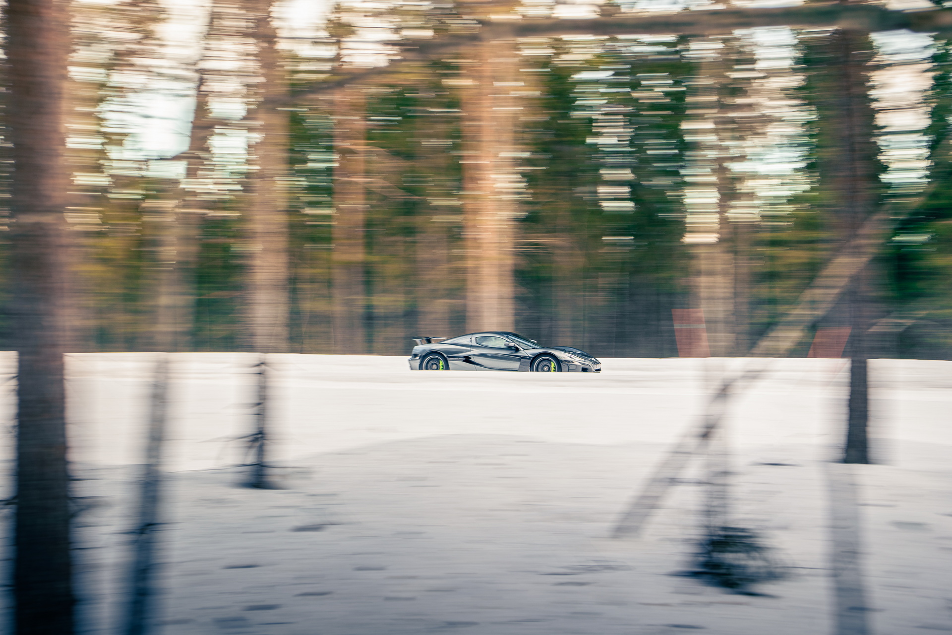 Gaze Upon The Glory Of A Rimac Nevera Winter Testing In Sweden | Carscoops