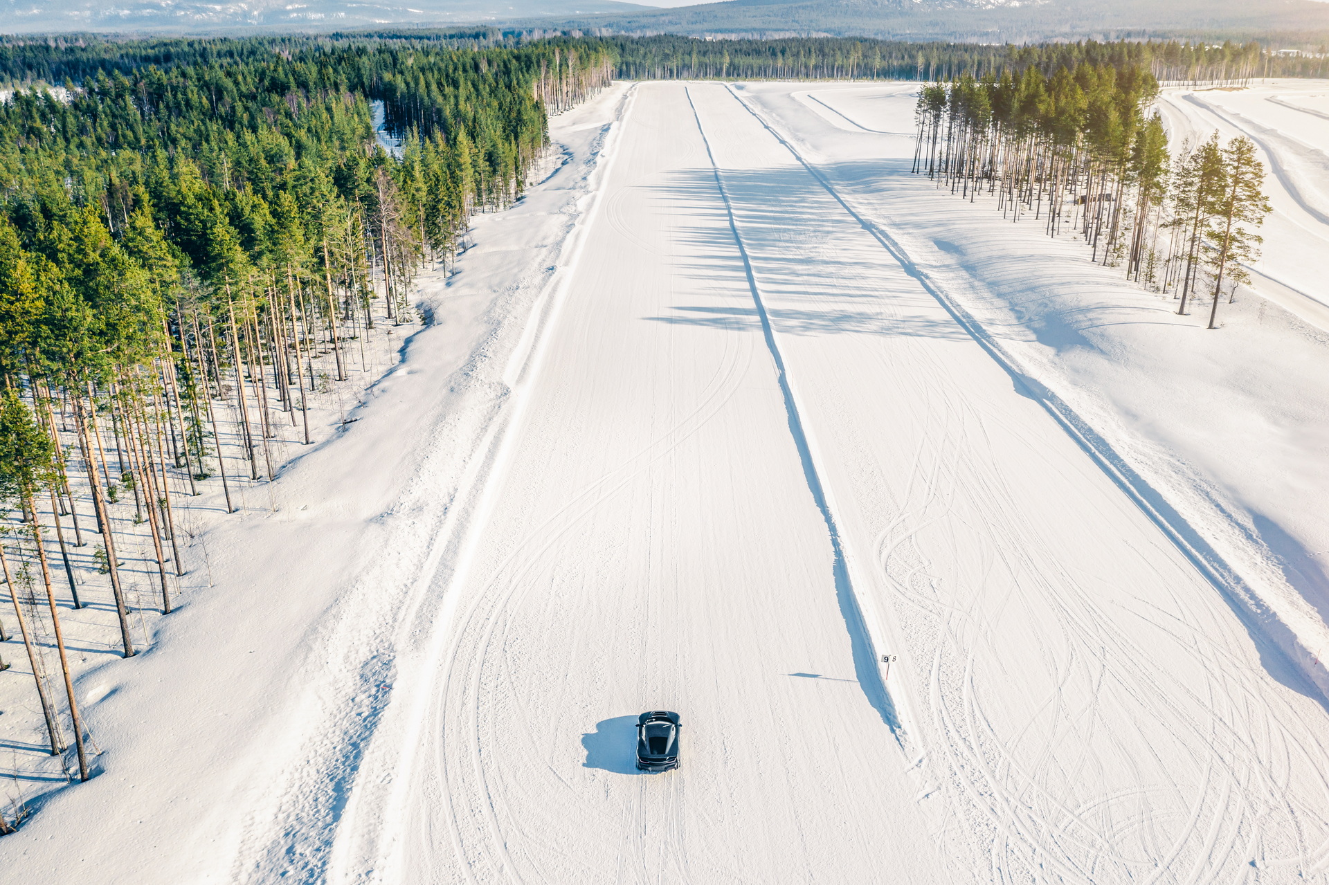 Gaze Upon The Glory Of A Rimac Nevera Winter Testing In Sweden | Carscoops