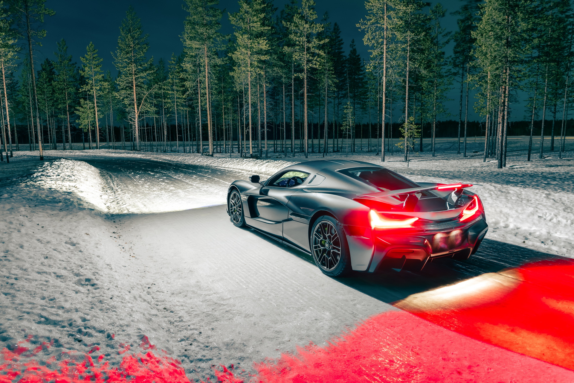 Gaze Upon The Glory Of A Rimac Nevera Winter Testing In Sweden | Carscoops