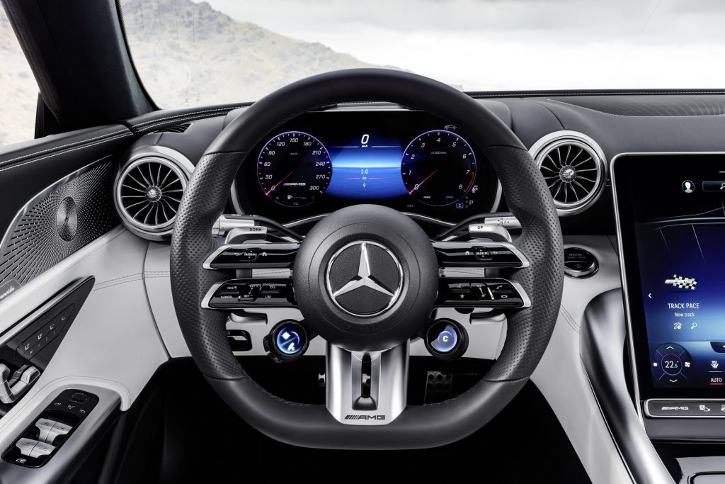 New Entry-Level 2023 Mercedes-AMG SL43 Gets A Four-Cylinder With An ...