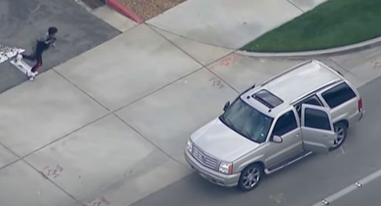 Trio In Cadillac Escalade Lead Police On High-Speed Chase Through ...