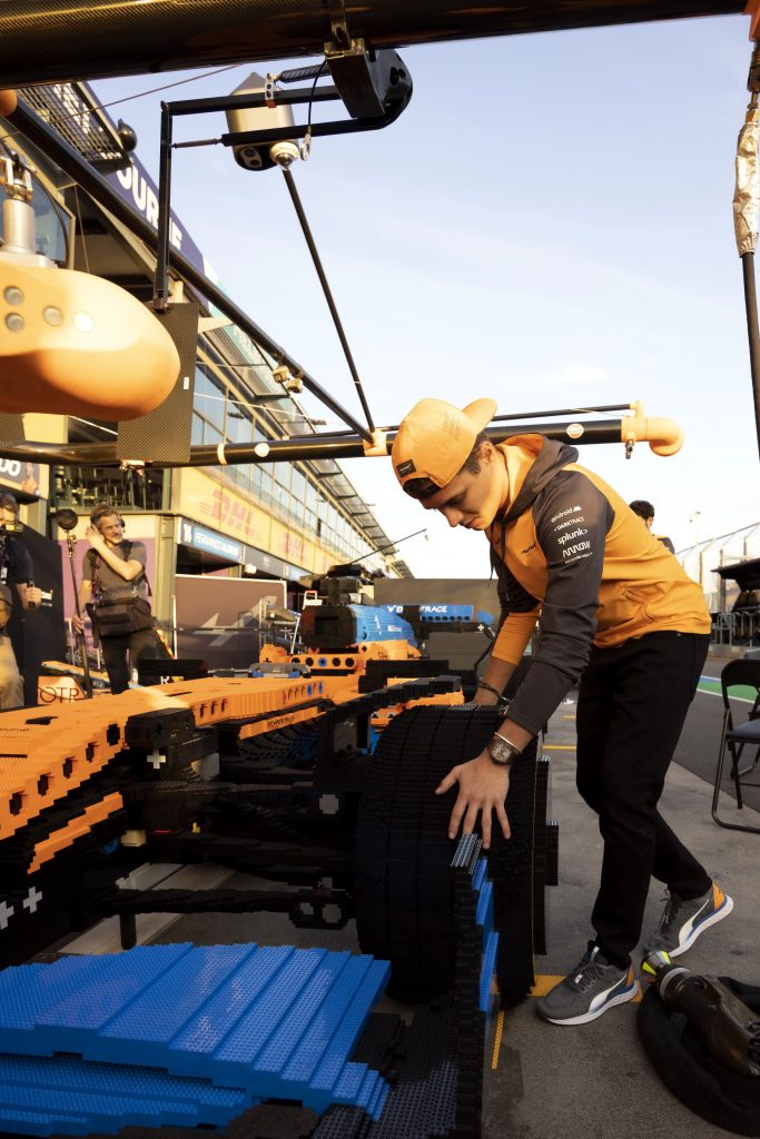 LEGO Brought A Life-Size Version Of Their McLaren F1 Race Car Model To ...