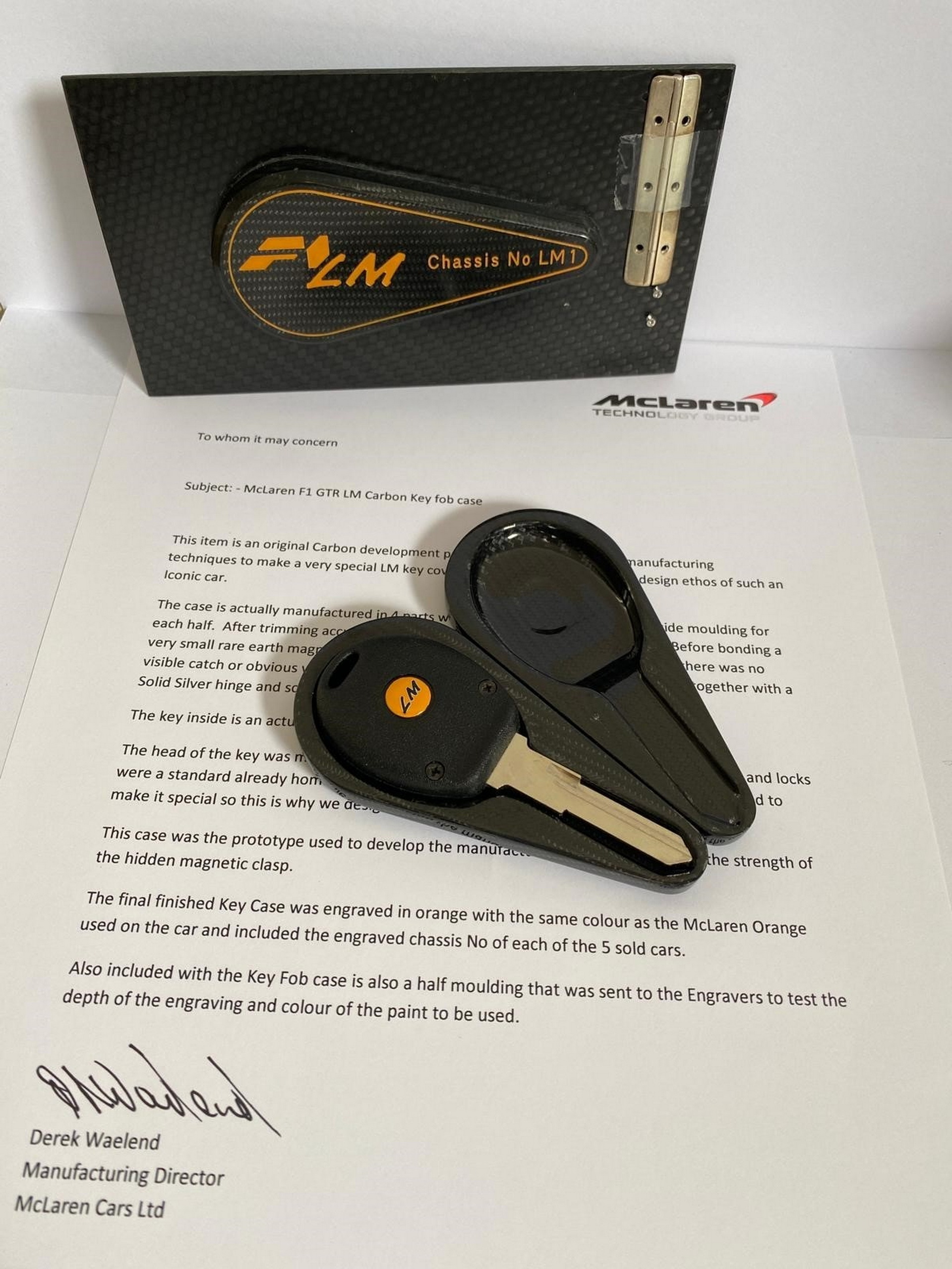 Fancy Yourself A Prototype McLaren F1 LM Key? It’s Gonna Cost You A ...