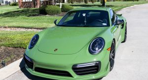 This Gorgeous Olive Green Porsche 911 Turbo S Just Sold For $205,000 ...
